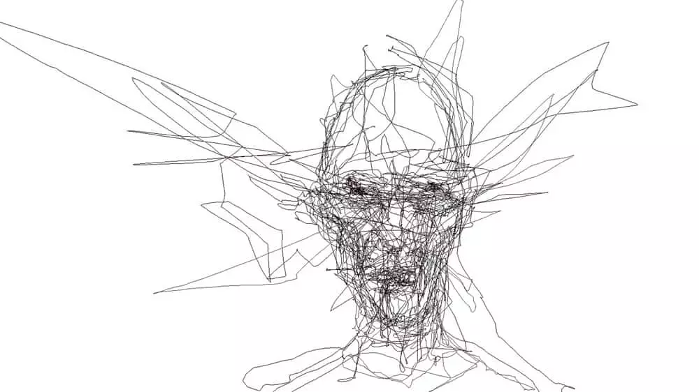 アーティストのグラハム・フィンクは文字通り彼の目で描くことができます 24027_2