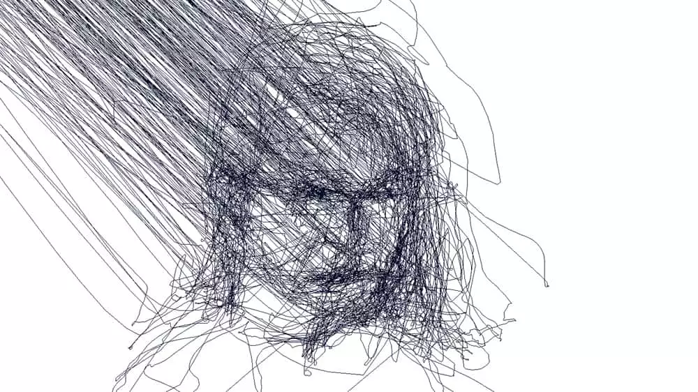 アーティストのグラハム・フィンクは文字通り彼の目で描くことができます 24027_4