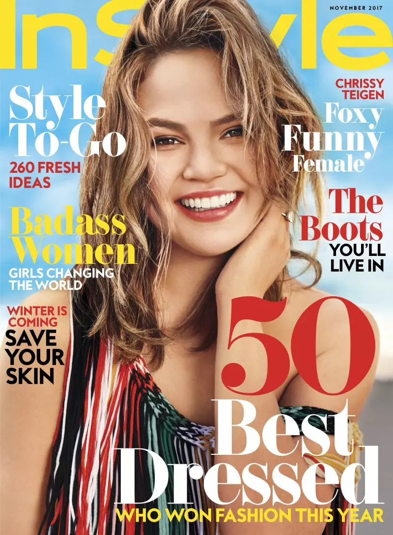 Chrissy Teigen Fronts InStyle’s November Issue 24281_1