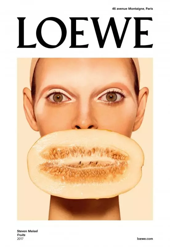 Vittoria Ceretti modeluje owoce w kampanii Loewe wiosna/lato ’18 24367_5