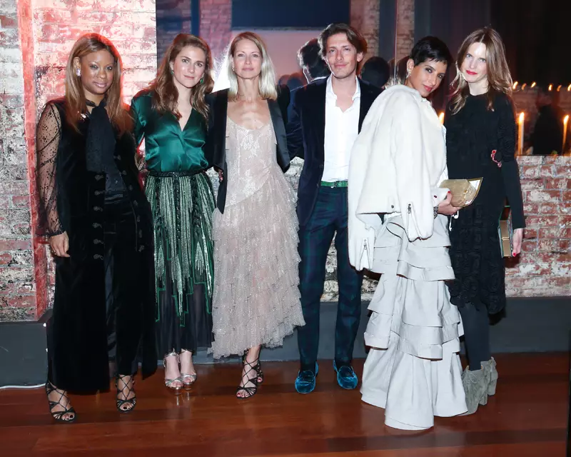 Aquazzura, Farfetch, Claire Distenfeld, Holli Rogers & More Toast their Shoe Collab 24458_1