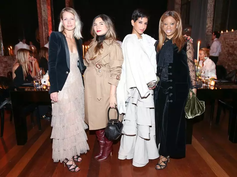 Aquazzura, Farfetch, Claire Distenfeld, Holli Rogers & More Toast their Shoe Collab 24458_11