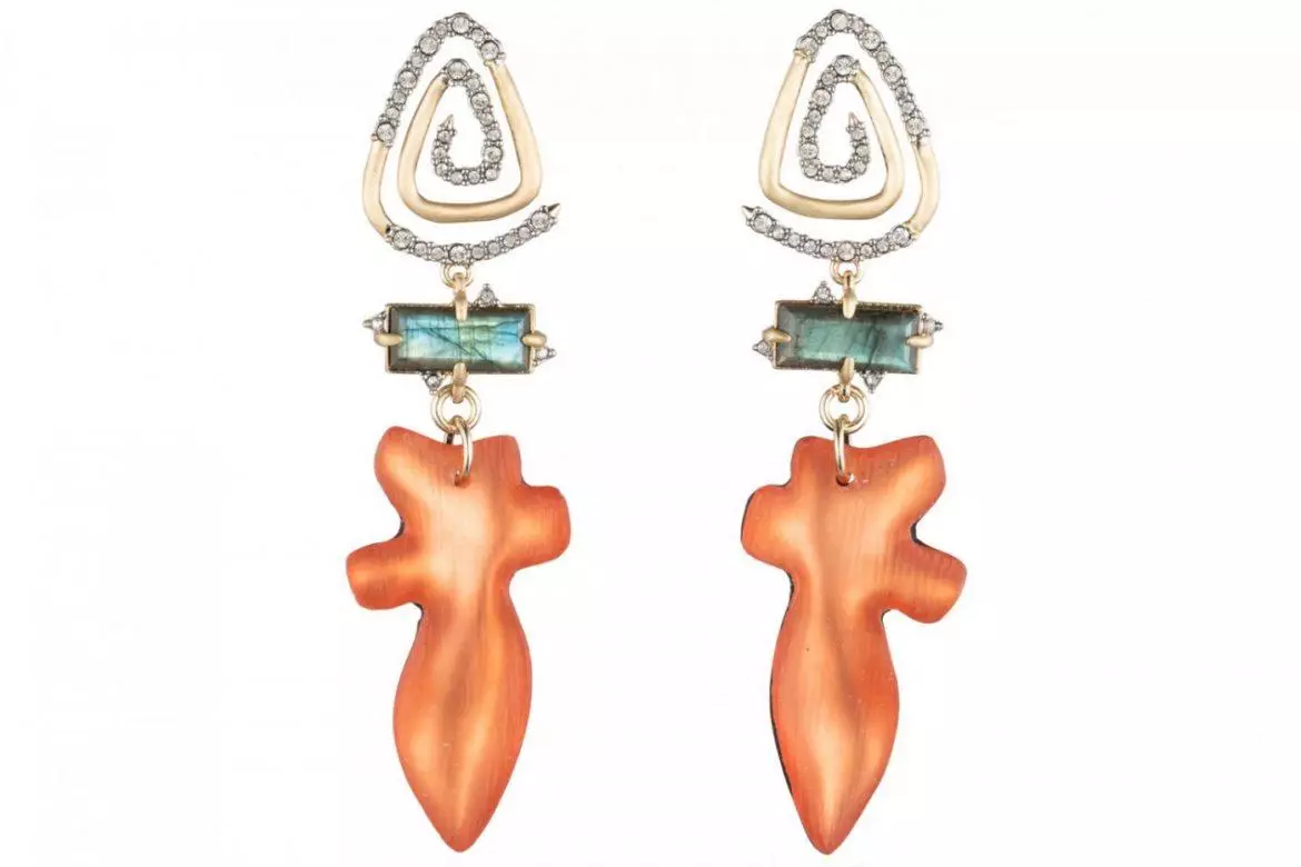 Pilihan Editor: Alexis Bittar's Lucite and Crystal Drop Earrings 25206_1