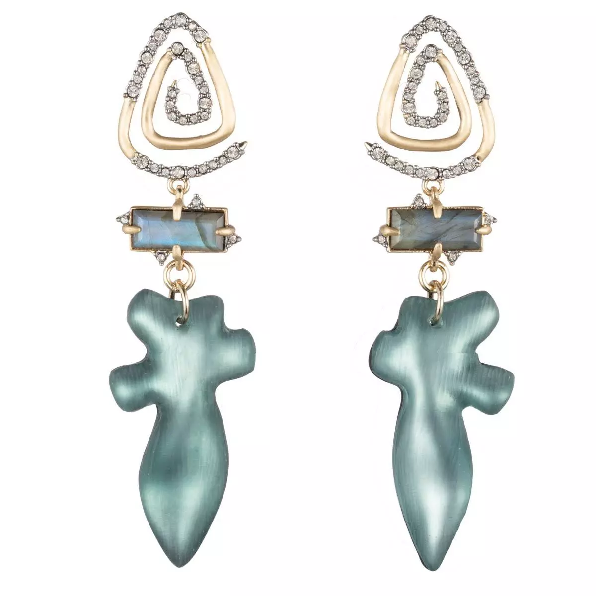 Bewurker's Pick: Alexis Bittar's Lucite en Crystal Drop Earrings 25206_4