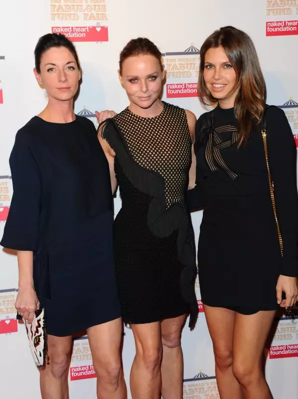 Model: Karlie Kloss lan Natalia Vodianova kanggo Team Up ing LFW 25588_7