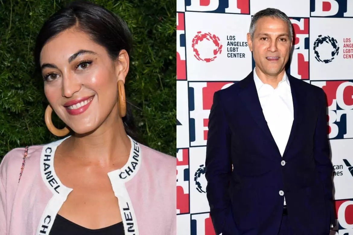 Ajan Powerhouse Ari Emanuel ak Fashion Designer Sarah Staudinger divize