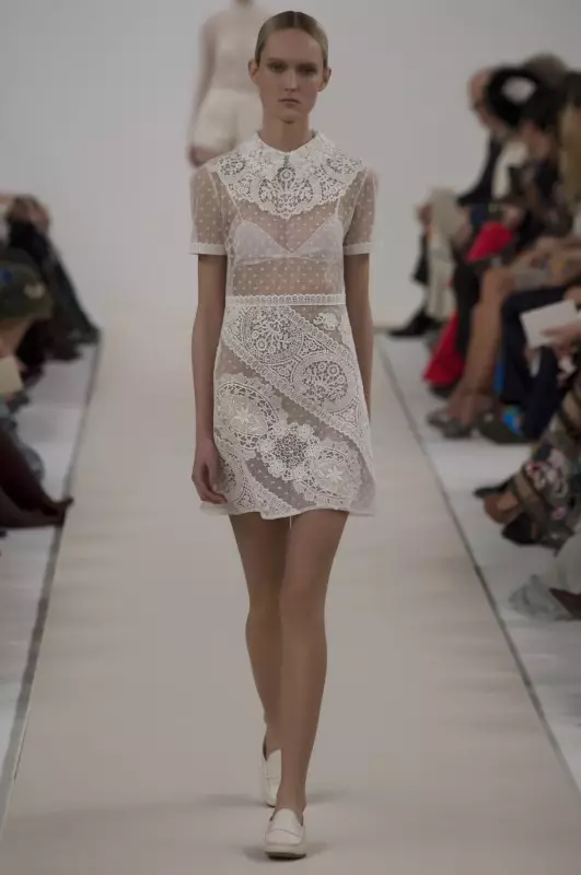 Valentino представляет Winter White Look на показе Haute Couture в Нью-Йорке 26382_7