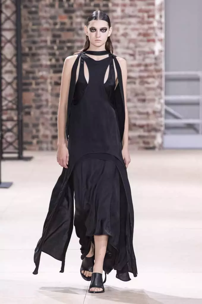 Ann Demeulemeester Gwanwyn 2020 (cyntafVIEW)