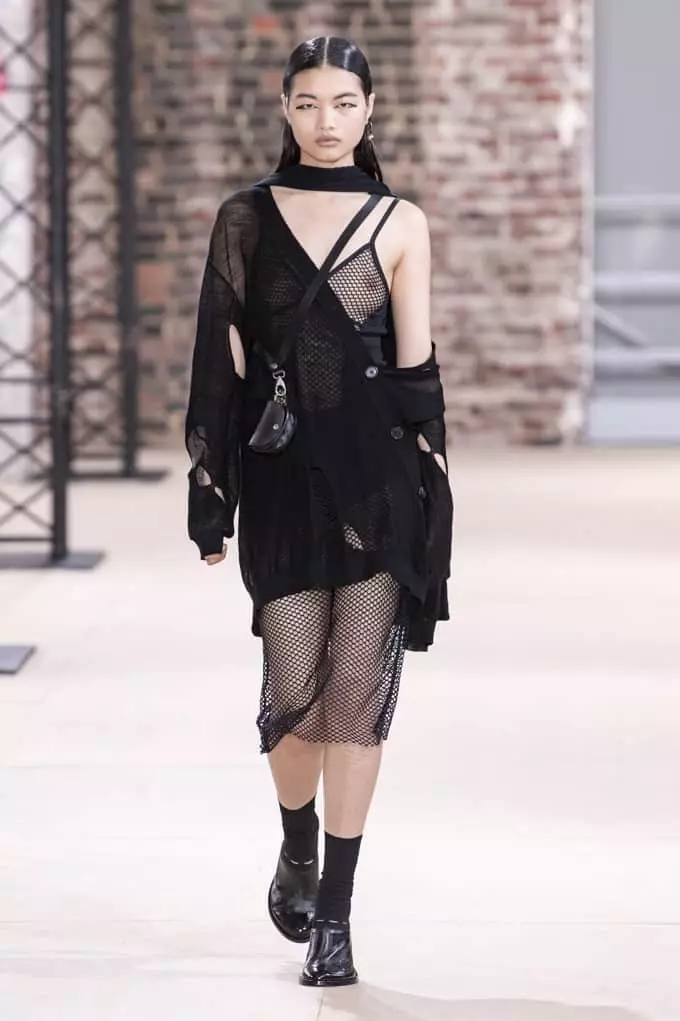 Ann Demeulemeester Gwanwyn 2020 (cyntafVIEW)