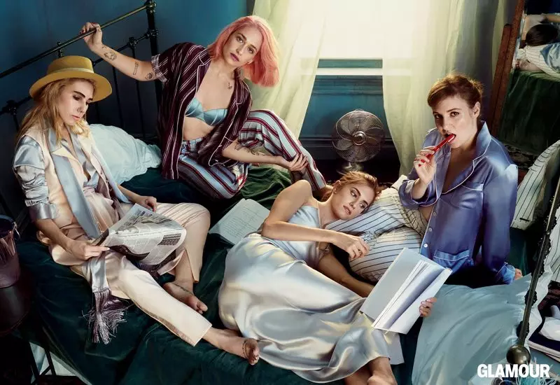 'Girls' Cast Covers Glamour's Powered by Women Issue 26468_2