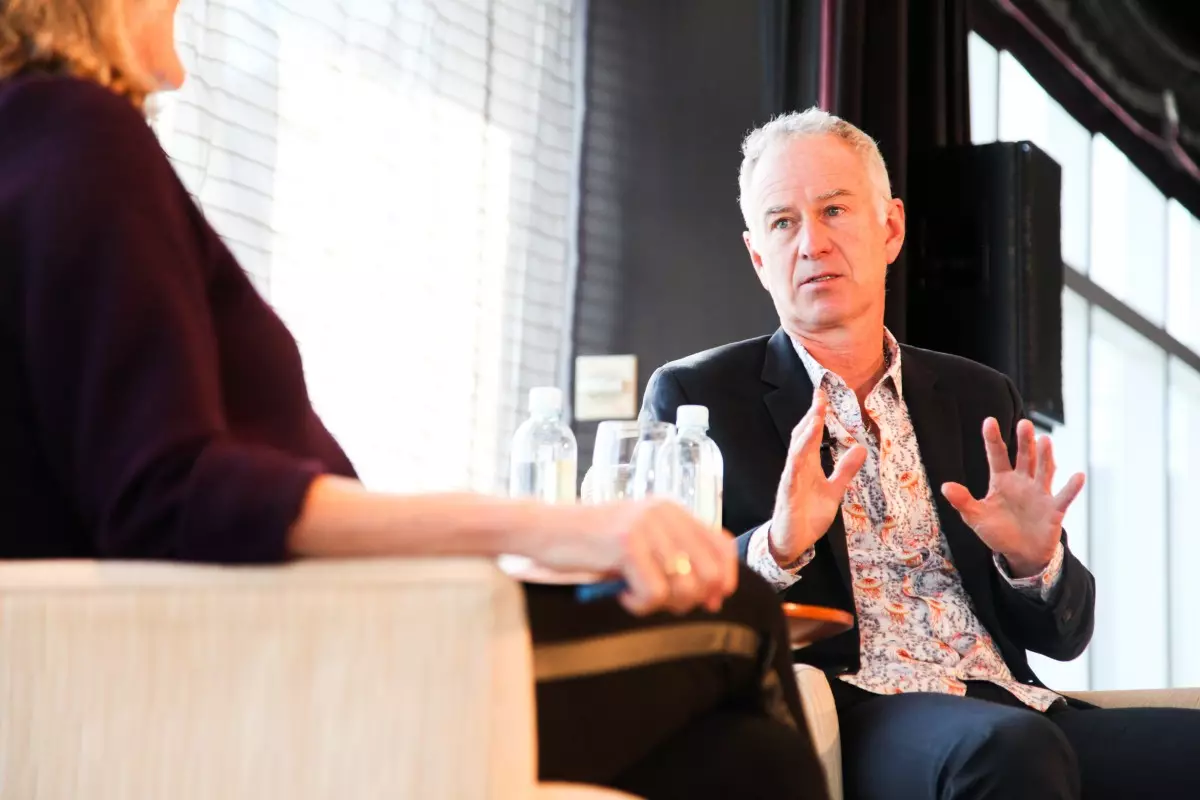 The Central Park Conservancy Courts John McEnroe