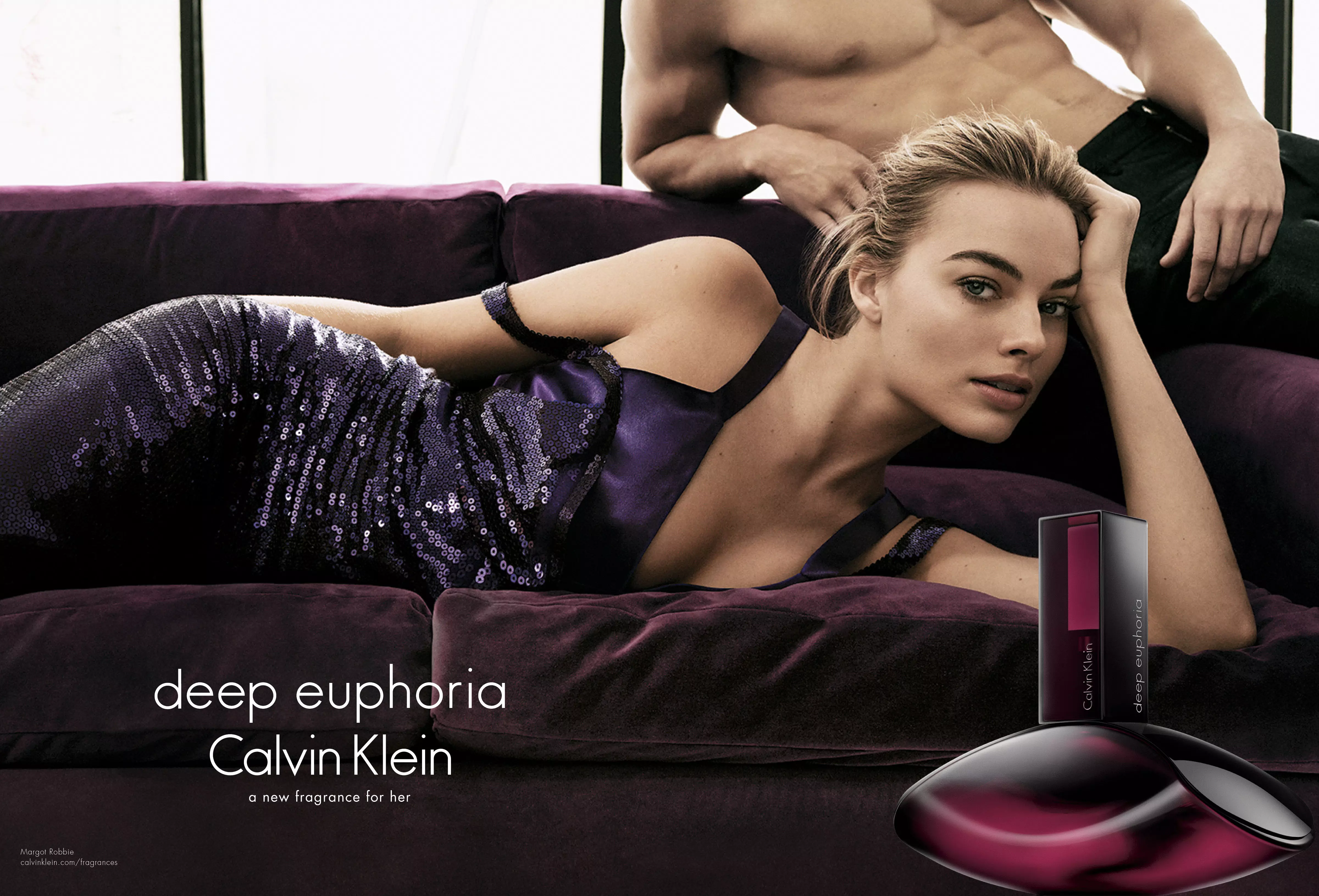 Calvin Klein przedstawia kampanię Deep Euphoria Margot Robbie