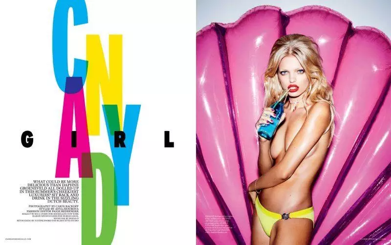 Daphne Groeneveld Gets Cheeky ar The Daily Summer’s Beauty & Body Issue 27141_3