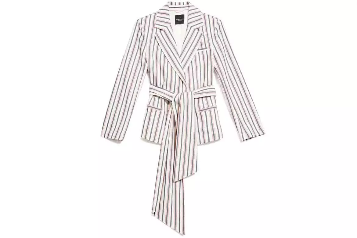 Khetho ea Mohlophisi: Marciano's Striped Blazer 28112_1
