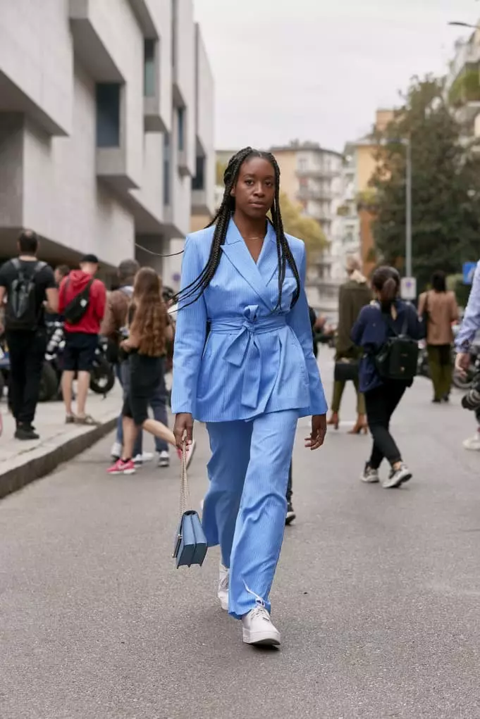 Os 75 looks de Street Style máis elegantes da Semana da Moda de Milán 28493_42