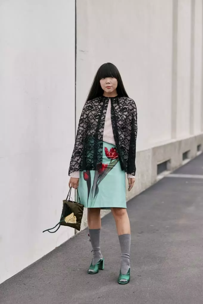 Os 75 looks de Street Style máis elegantes da Semana da Moda de Milán 28493_56