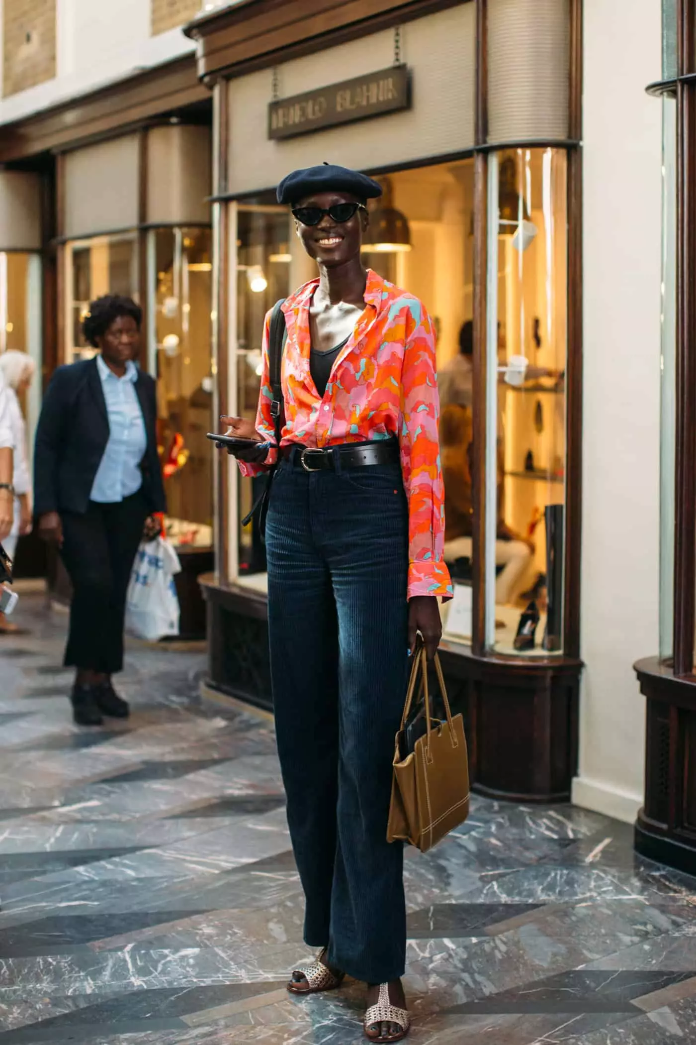 51 mejores looks de street style de la semana de la moda de Londres 28494_7