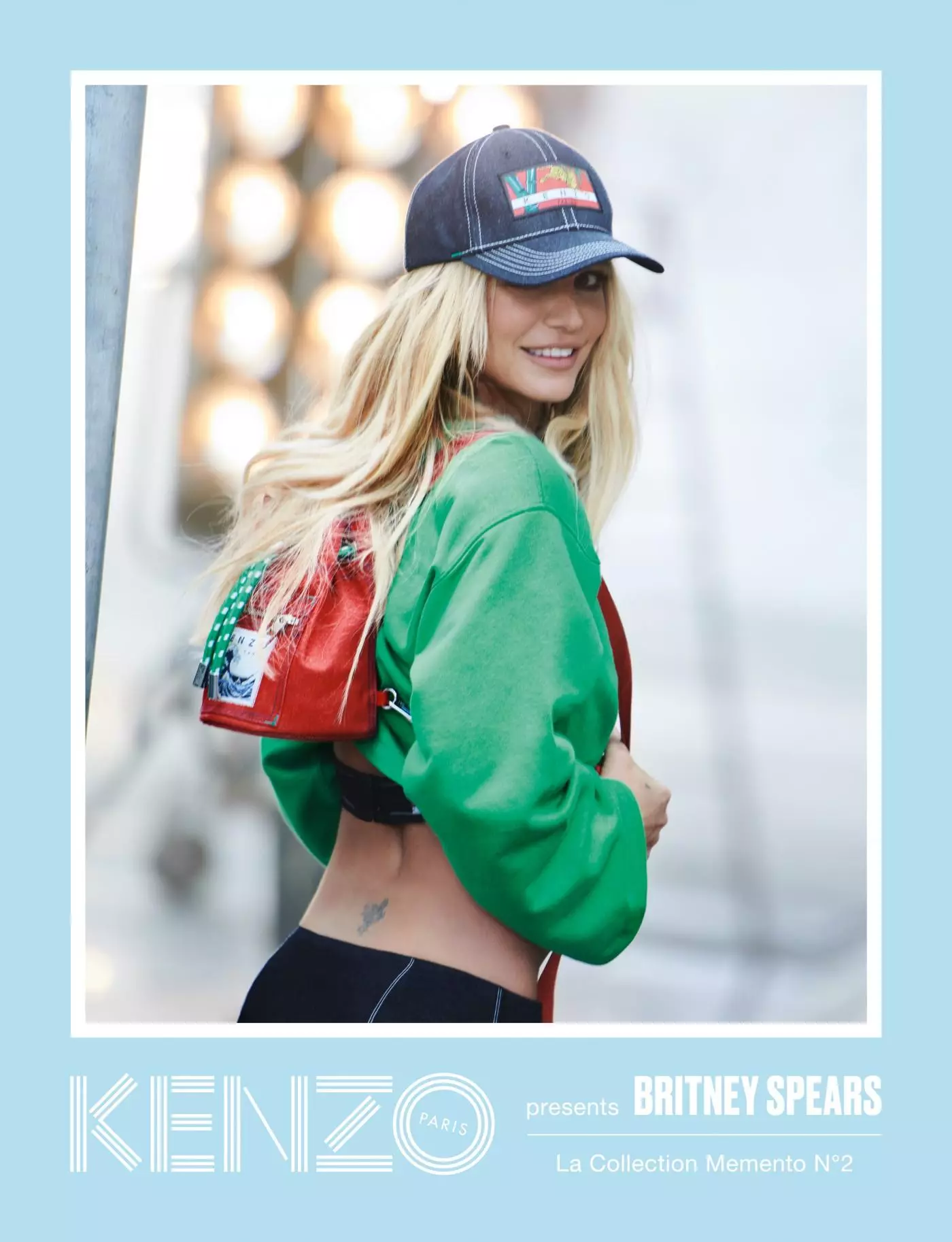 Britney Spears, 새로운 Kenzo 캠페인을 위해 