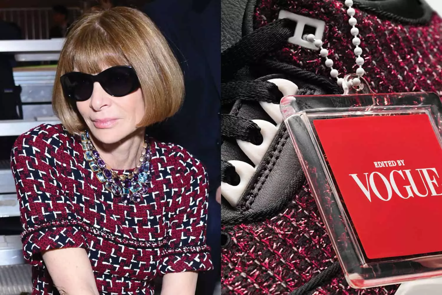 Anna Wintour het met Nike saamgewerk aan 'n sneakerversameling wat "AWOK" is