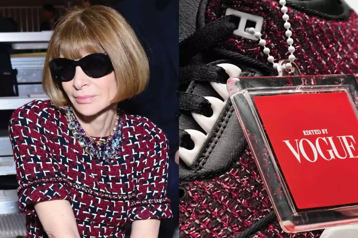 Anna Wintour-ek Nikerekin elkarlanean aritu zen 