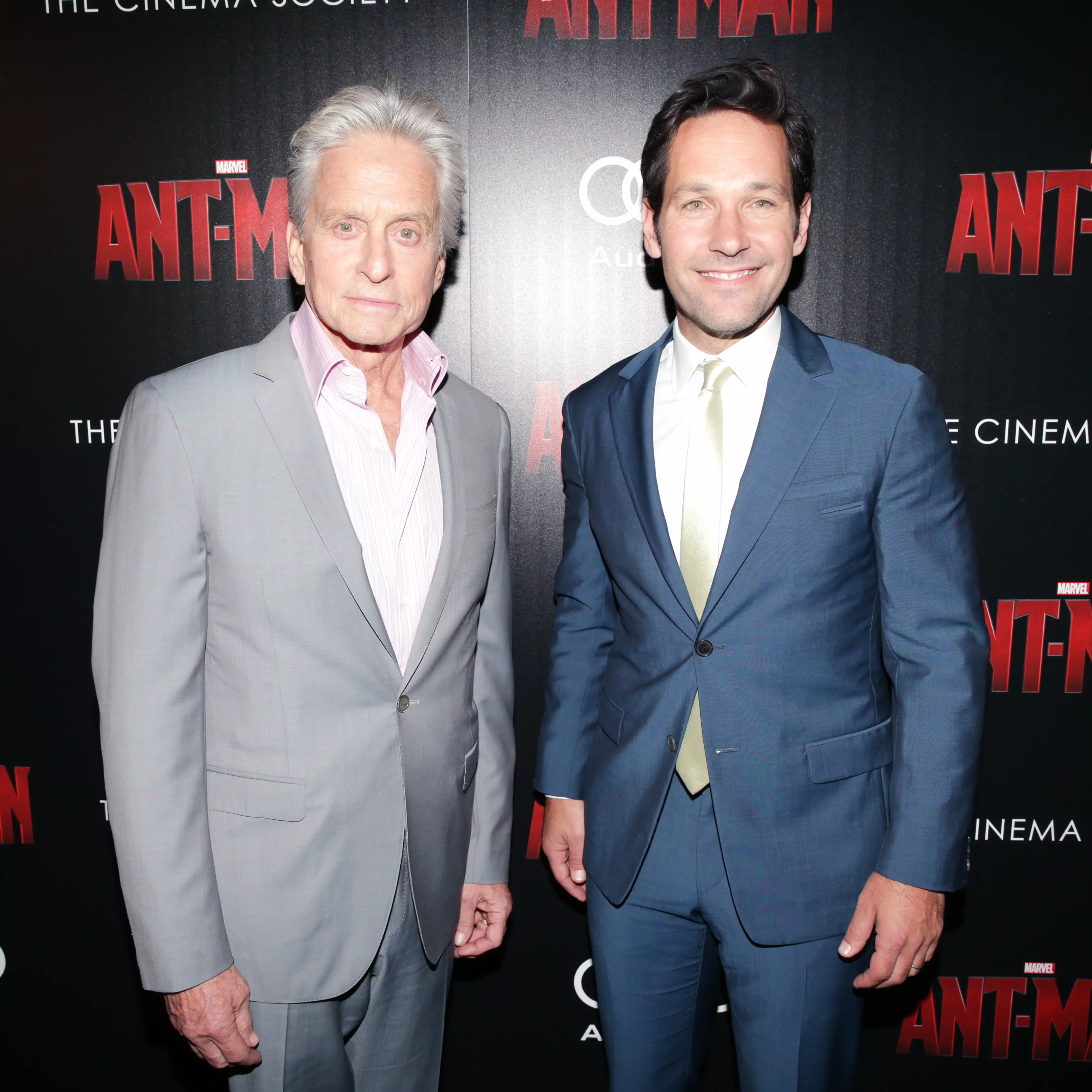 بول رود ومايكل دوغلاس يستضيفان أول ظهور في نيويورك لـ Ant-Man 29133_1