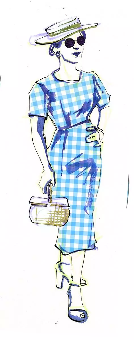 Chúng tôi đã gửi một Fashion Illustrator đến Veuve Clicquot Polo Classic hàng năm lần thứ 10