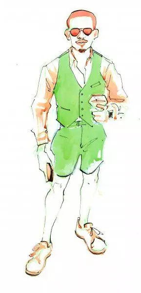 Wir haben einen Mode-Illustrator zum 10. jährlichen Veuve Clicquot Polo Classic geschickt 29166_11