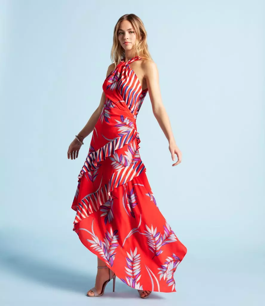 Избор на уредникот: Реми Брук со печатен фустан од Киран 29786_4