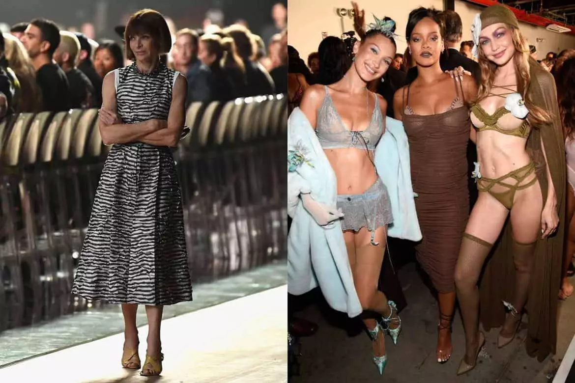 Anna Wintour saika niala tamin'i Marc Jacobs, Rihanna nanidy NYFW tamin'ny Bang