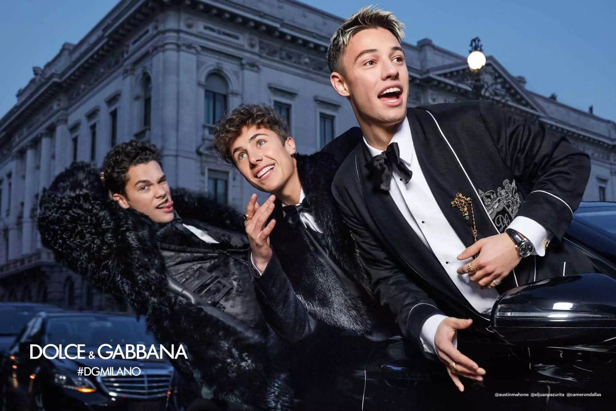 Ang Bag-ong Kampanya sa Dolce & Gabbana Nag-ulbo sa mga Seam Uban sa Mga Scion sa Mga Celebrity 30800_6