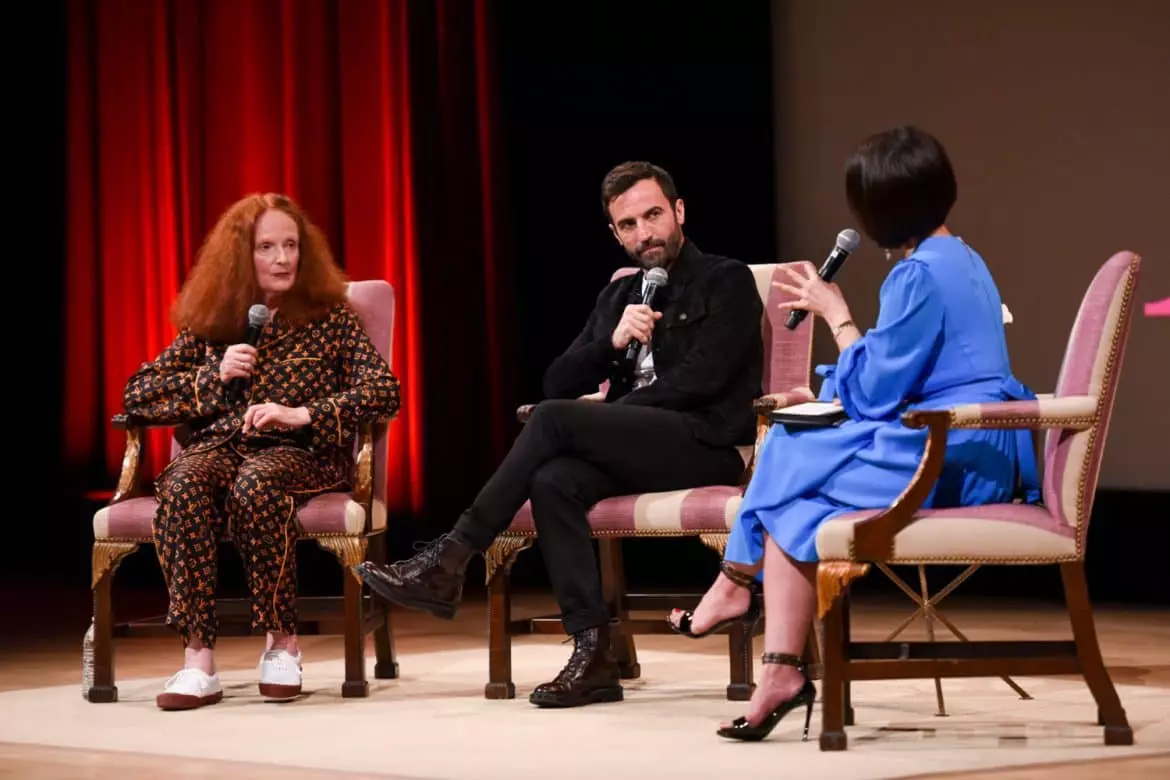 5 dingen onthuld uit de Met Talk van Grace Coddington en Nicolas Ghesquière