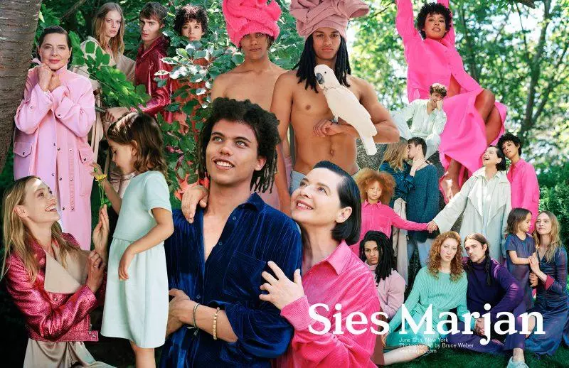 Sies Marjan 推出 Bruce Weber 的廣告活動，推出男裝膠囊系列
