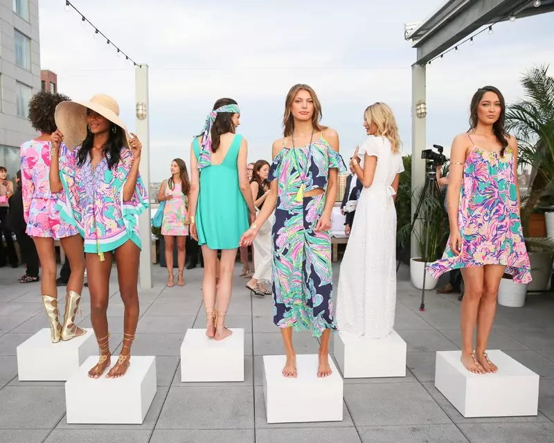 Lilly Pulitzer nampilkeun Resort sareng VS Models di Bapak Ungu 31535_10