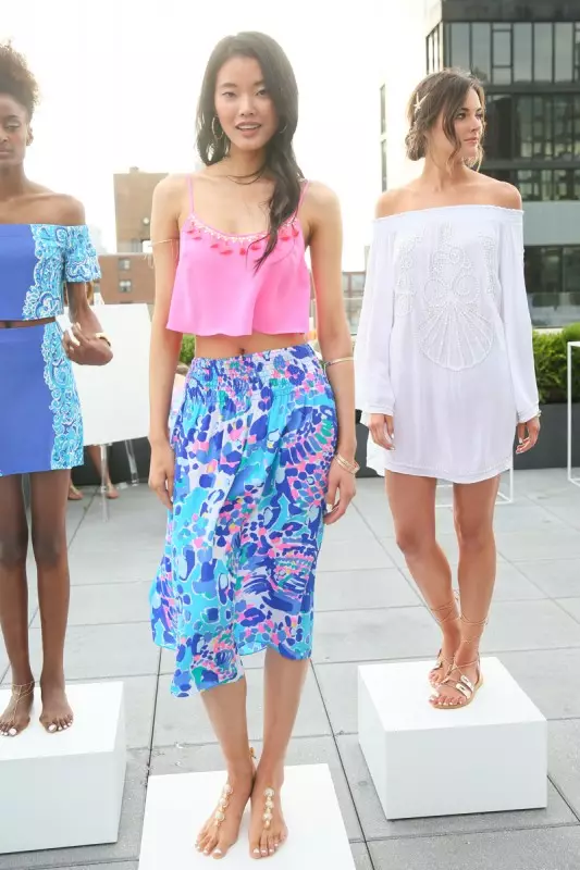 Lilly Pulitzer nampilkeun Resort sareng VS Models di Bapak Ungu 31535_8