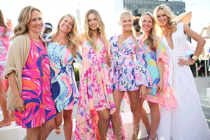 Lilly Pulitzer Presents Resort with VS Models at Mr. Purple 31535_9