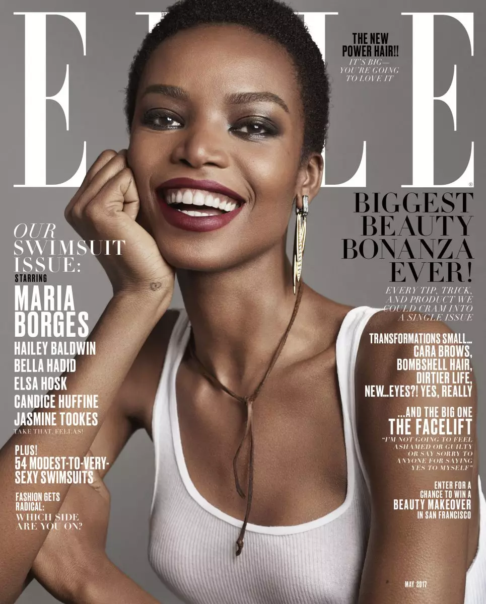 Model Takeover! Bella, Elsa, Candice, uye More Front ELLE's May Issue 31831_6