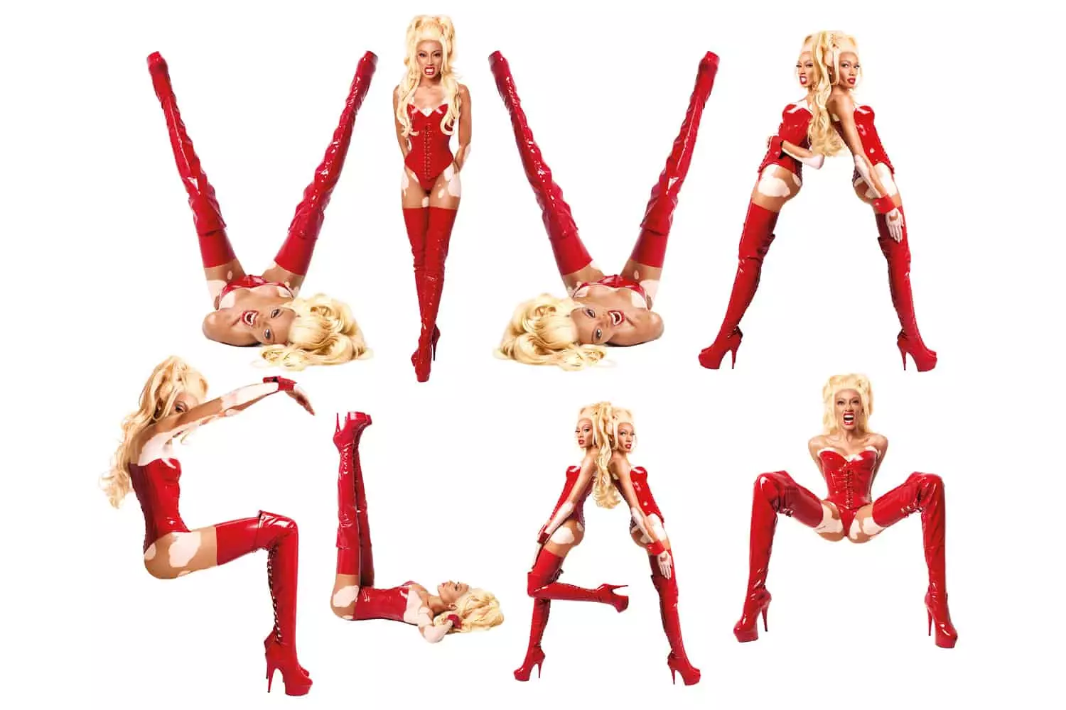Winnie Harlow نے RuPaul کی Iconic MAC Viva Glam مہم کو دوبارہ بنایا 32435_2