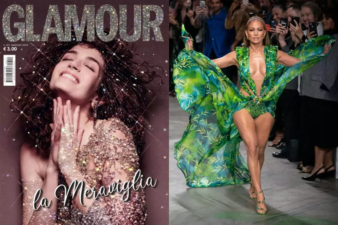Condé Nast Italy Redőnyök Glamour, Versace bepereli a Fashion Novát