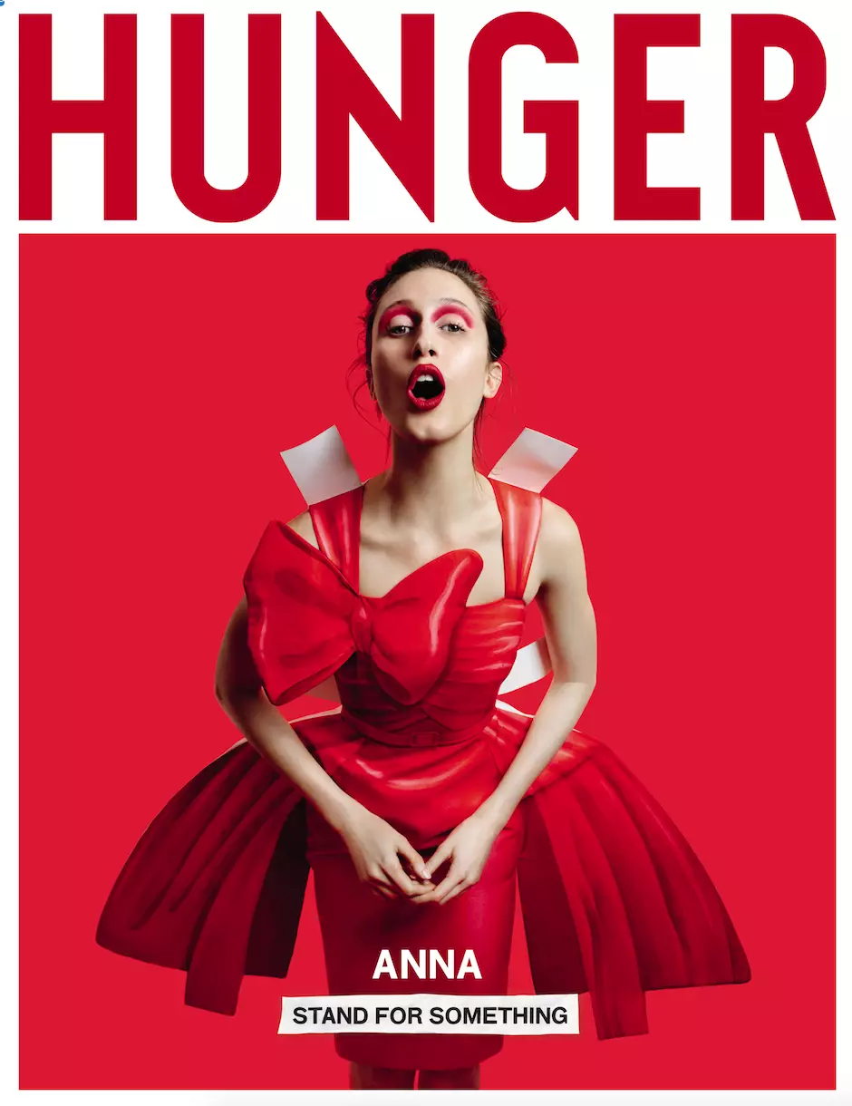 Anna Cleveland cobre o tema Hunger's Stand For Something