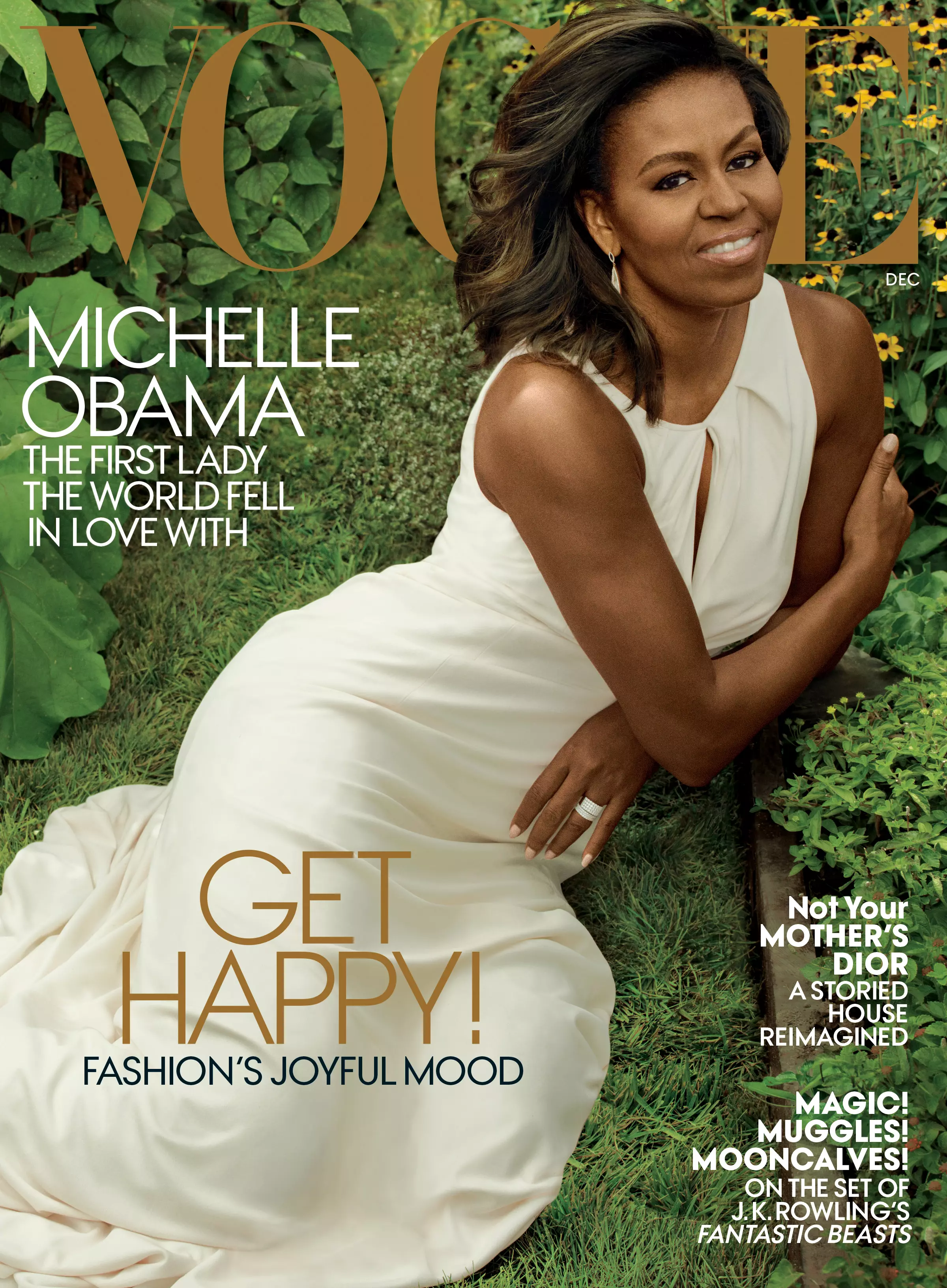 Michelle Obama cobreix el número de desembre de Vogue 34888_1