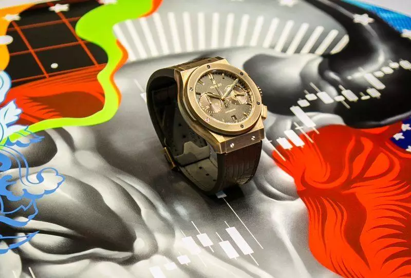 Hublot святкуе Art Basel трыма новымі гадзіннікамі, прэміяй Hublot Design і вячэрай з Рыкі Марцінам 35241_4