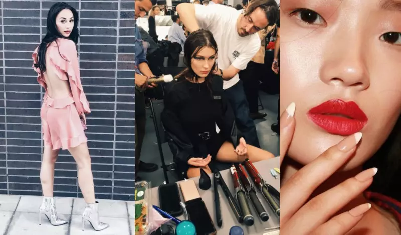 Corrección de beleza: os expertos a seguir en Instagram durante NYFW