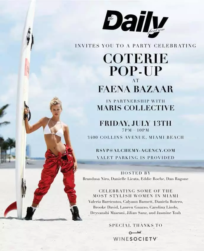 The Inside Scoop ho The Daily's Miami Coterie Blowout Labohlano lena 35447_3