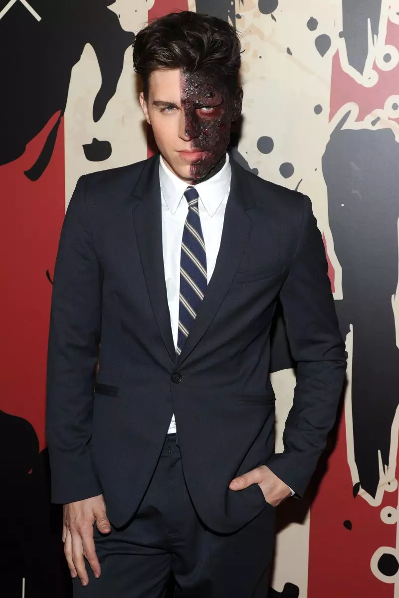 Nolan Funk== HEIDI KLUMÕS 15. VUODEN HALLOWEEN PARTY== Tao Downtown, NYC== 31. lokakuuta 2014== ©Patrick McMullan== Kuva - Owen Hoffmann/patrickmcmullan.com== ==