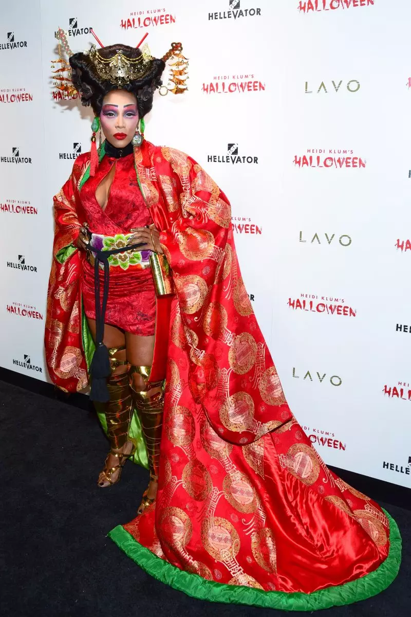 June Ambrose==Sedicesima festa annuale di Halloween di Heidi Klum sponsorizzata da GSN's Hellevator e SVEDKA Vodka a LAVO New York==LAVO New York, NYC==31 ottobre 2015==©Patrick McMullan==Foto - Sean Zanni/PMC=== =