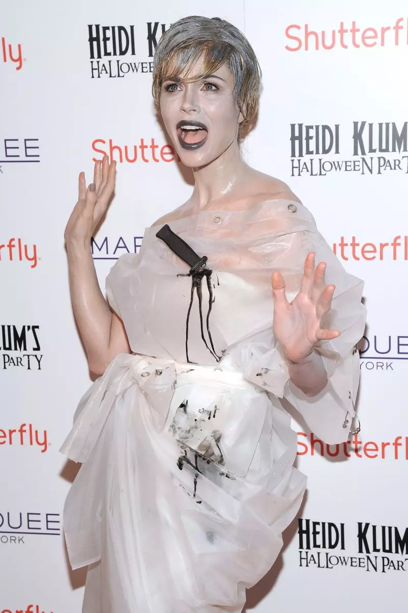 Georgina Chapman== Festa di Halloween di Heidi Klum 2013== Marquee, New York== 31 ottobre 2013== ©Patrick McMullan== Foto - Owen Hoffmann/ PatrickMcMullan.com== ==