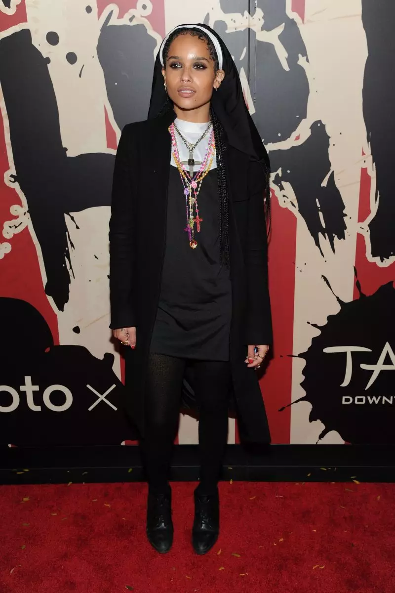 Zoe Kravitz==HEIDI KLUMIN 15. VUOSITTAVA HALLOWEEN PARTY==Tao Downtown, NYC==31. lokakuuta 2014==©Patrick McMullan==Kuva - Owen Hoffmann/patrickmcmullan.com====