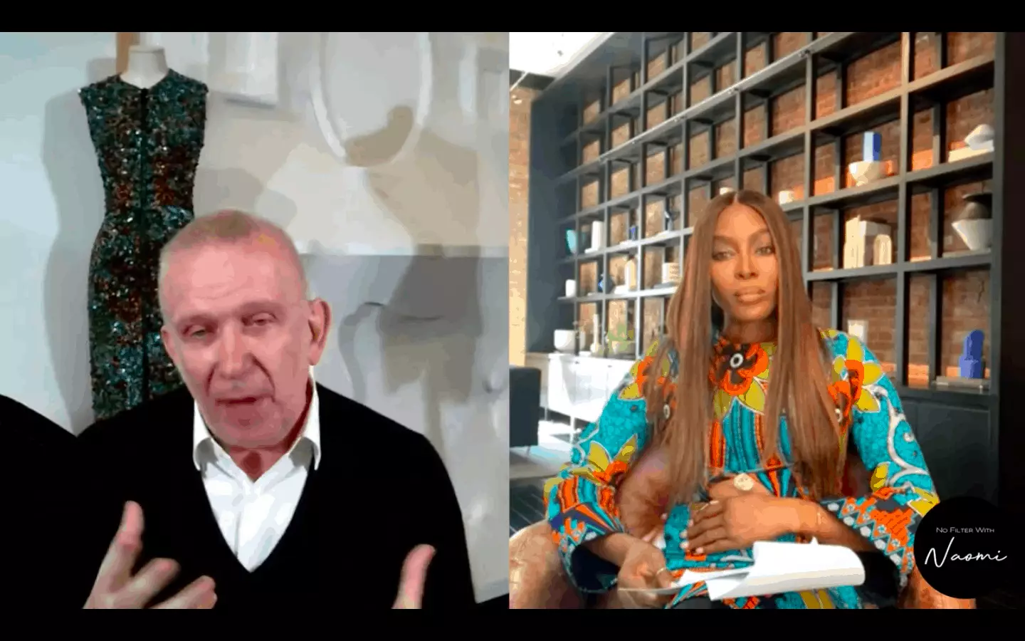 Ikonen vereinigt euch! Jean Paul Gaultier neckt Naomi Campbell mit der Zukunft seiner Marke 3592_1