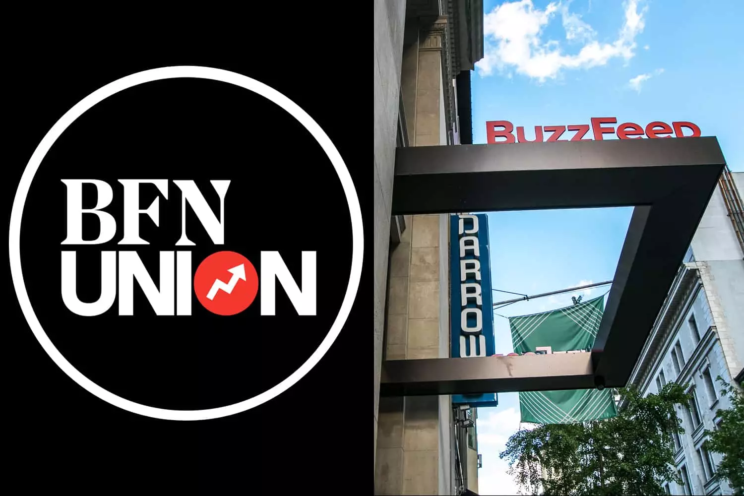 El personal de BuzzFeed News fa una sortida