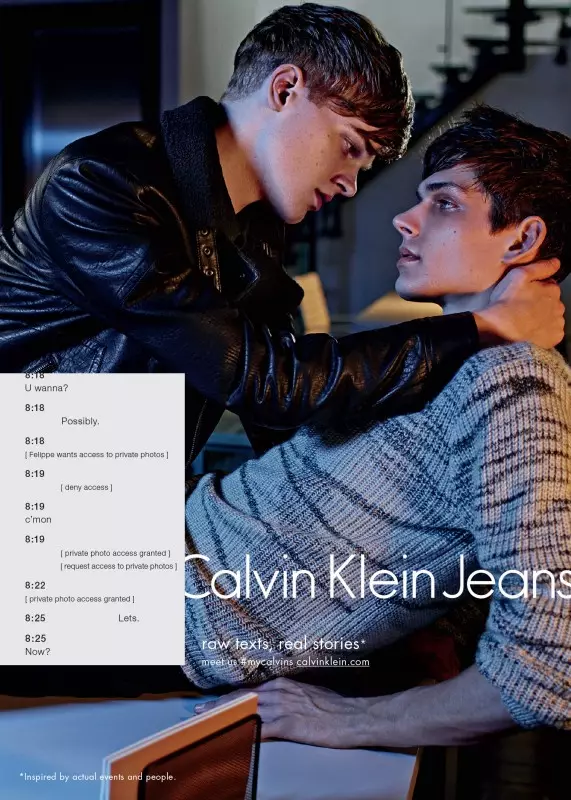 Calvin Klein Jeans uye Tinder Hook Up 36292_2